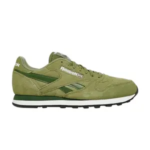 REEBOK Classic Leather Suede Sneakers - Green