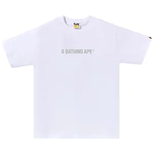 A BATHING APE Honeycomb Camo Busy Works /black - White