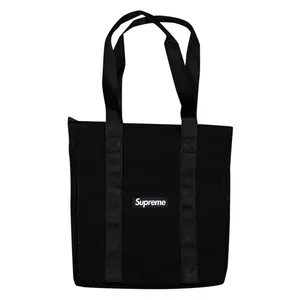 Supreme Canvas Tote - Black