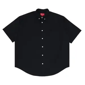 Supreme Loose Fit Oxford Shirt - Black