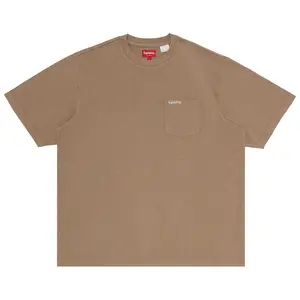 Supreme Short-sleeve Pocket T-shirt - Tan