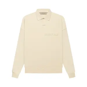 Fear Of God Long-sleeve Polo - Cream