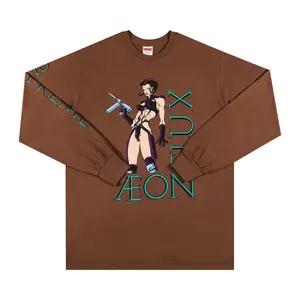 Supreme Aeon Flux Long-sleeve Tee - Brown