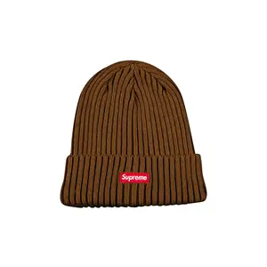 Supreme Supreme Overdyed Beanie Brown