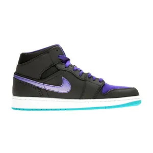 JORDAN 1 Mid Sneakers - Black