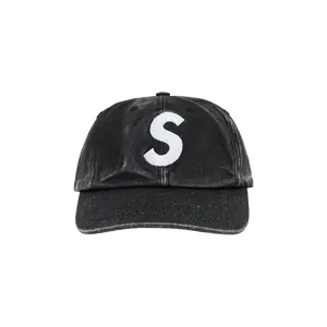 Supreme Pigment Canvas 6-panel Cap - Black