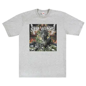 Supreme Dragon Tee 'heather - Grey