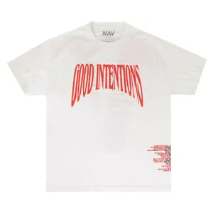 VLONE X Nav Good Intentions T-shirt - White