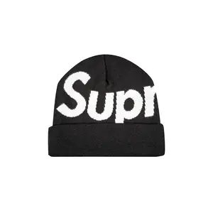 Supreme Big Logo Beanie - Black