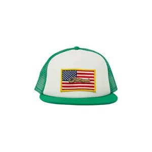 Supreme Supreme Name Plate 5-Panel Cap Green