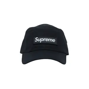 Supreme X Ventile Camp Cap - Black