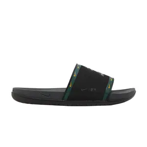 Nike Mlb X Offcourt Slide Oakland Athletics - Black