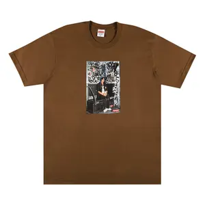 Supreme X Lady Pink Tee - Brown