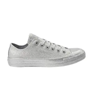 CONVERSE Chuck Taylor All Star Low Glitter Sneakers - Silver