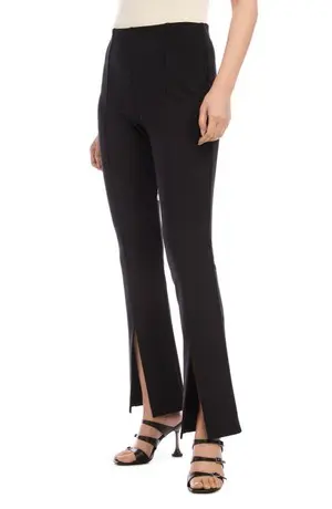Fifteen Twenty Harlow Slit Hem Bootcut Pants