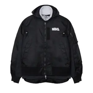 Nike X Sacai Layered Bomber Jacket - Black