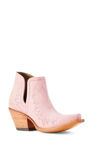 Ariat Dixon Western Boots - Powder Pink
