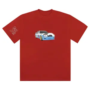 TRAVIS SCOTT Cactus Jack Jackboys Vehicle Ii T-shirt - Red
