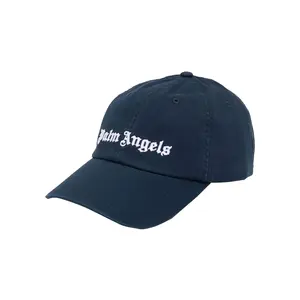 Palm Angels Classic Logo Cap 'navy /white - Blue