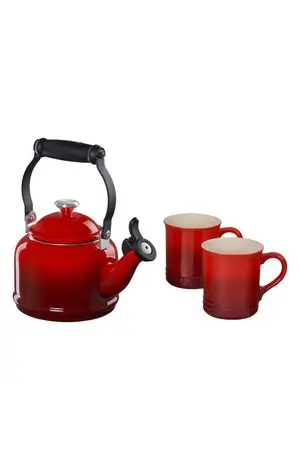 LE CREUSET Demi Kettle - Cerise