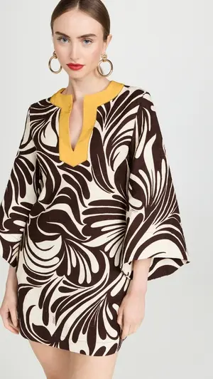 La DoubleJ The Caftan Mini Dress