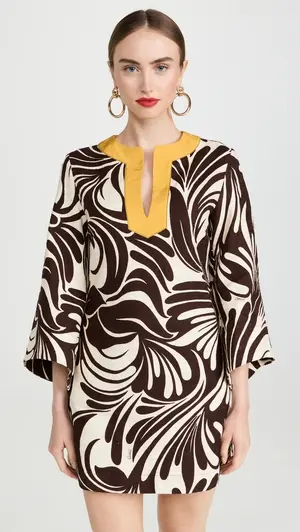 La DoubleJ The Caftan Mini Dress