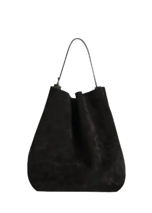 TOTEME Suede Tote Bag - Espresso