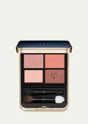 CLE DE PEAU BEAUTE Eye Color Quad - Refill Warm Ocean Sunset