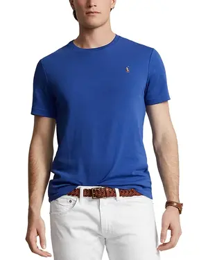 Polo Ralph Lauren Cotton Embroidered Logo Tee Beach Ryl