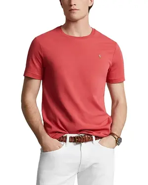 Polo Ralph Lauren Cotton Embroidered Logo Tee Nantucket Red