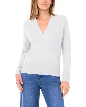 1.State Cross Front Sweater - Frozen