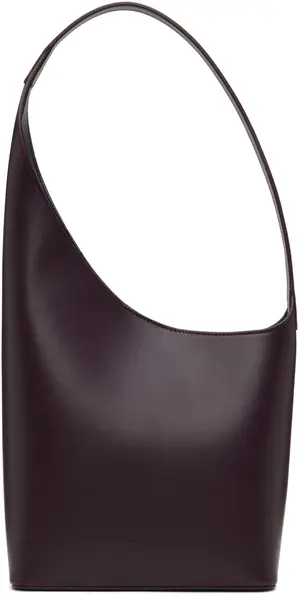 AESTHER EKME Aesther Ekme Burgundy Demi Lune Bag - 199 Fig