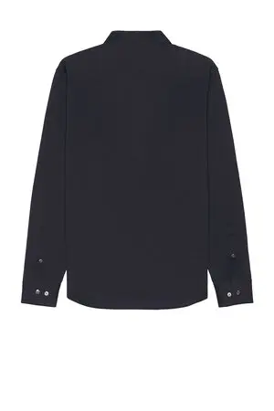 Theory Sylvain Structure Knit Shirt - Eclipse