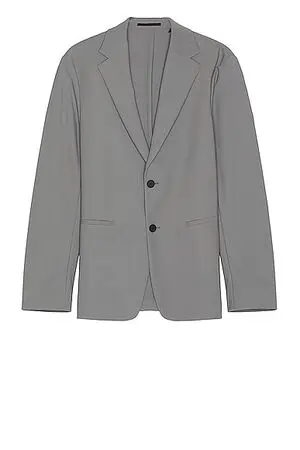 Theory Theory Clinton Blazer In Precision Ponte In Black Stone
