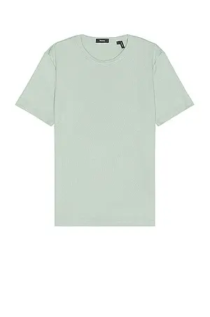 Theory Theory Anemone Essential Tee In Black Blue Surf