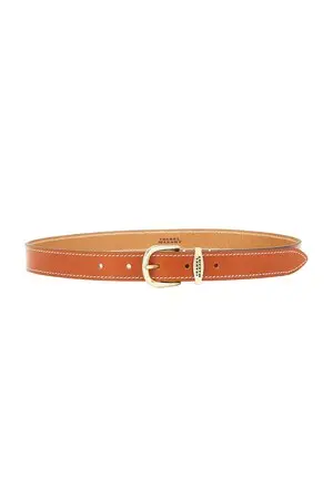 Isabel Marant Zadd Belt - Natural & Gold