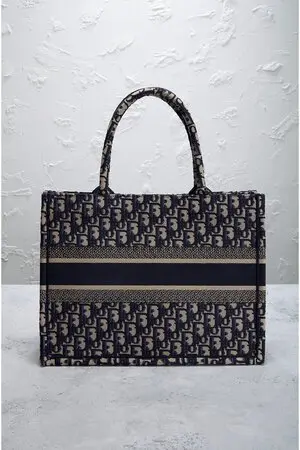 Dior Book Tote Bag - Black