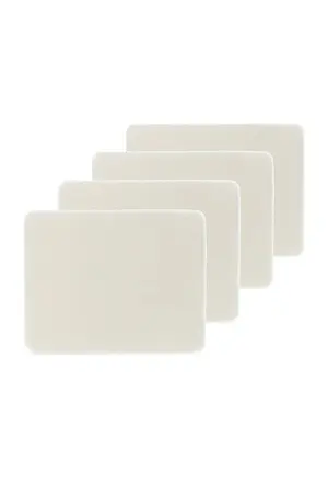 HAWKINS NEW YORK Essential Cotton Placemats Set Of 4 - Ivory