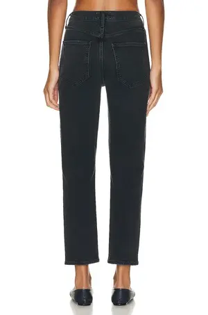 AGOLDE Riley High Rise Straight Crop Jeans - Panoramic