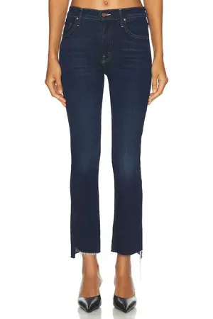 MOTHER The Insider Crop Step Fray Jeans - Off Limits