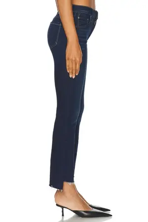 MOTHER The Insider Crop Step Fray Jeans - Off Limits