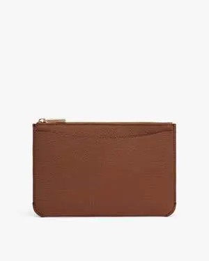 Cuyana System Zipper Pouch - Dark Chestnut