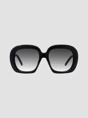 Loewe Curvy 53mm Square Sunglasses