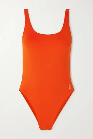 SPORTY & RICH Carla One Piece Swimsuit - Red