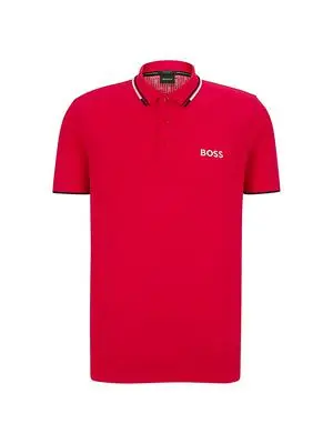 BOSS Men's Paddy Pro Polo Shirt - Pink  - Pink
