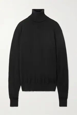 THE ROW Davos Wool And Cashmere-blend Turtleneck Sweater