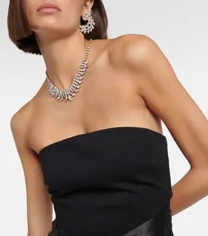 Staud Wayfaring Strapless Maxi Dress - Black