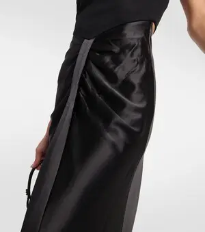 Staud Wayfaring Strapless Maxi Dress - Black