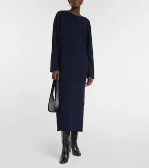 LISA YANG Tarin Cashmere Midi Dress