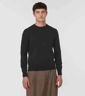 THE ROW Benji Cashmere Sweater - Black